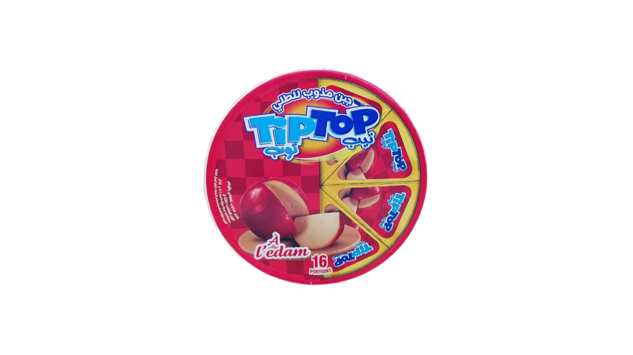 Tip Top Fromage à L'Edam 16 pièces | سوبيرات طيبة Superette Taiba